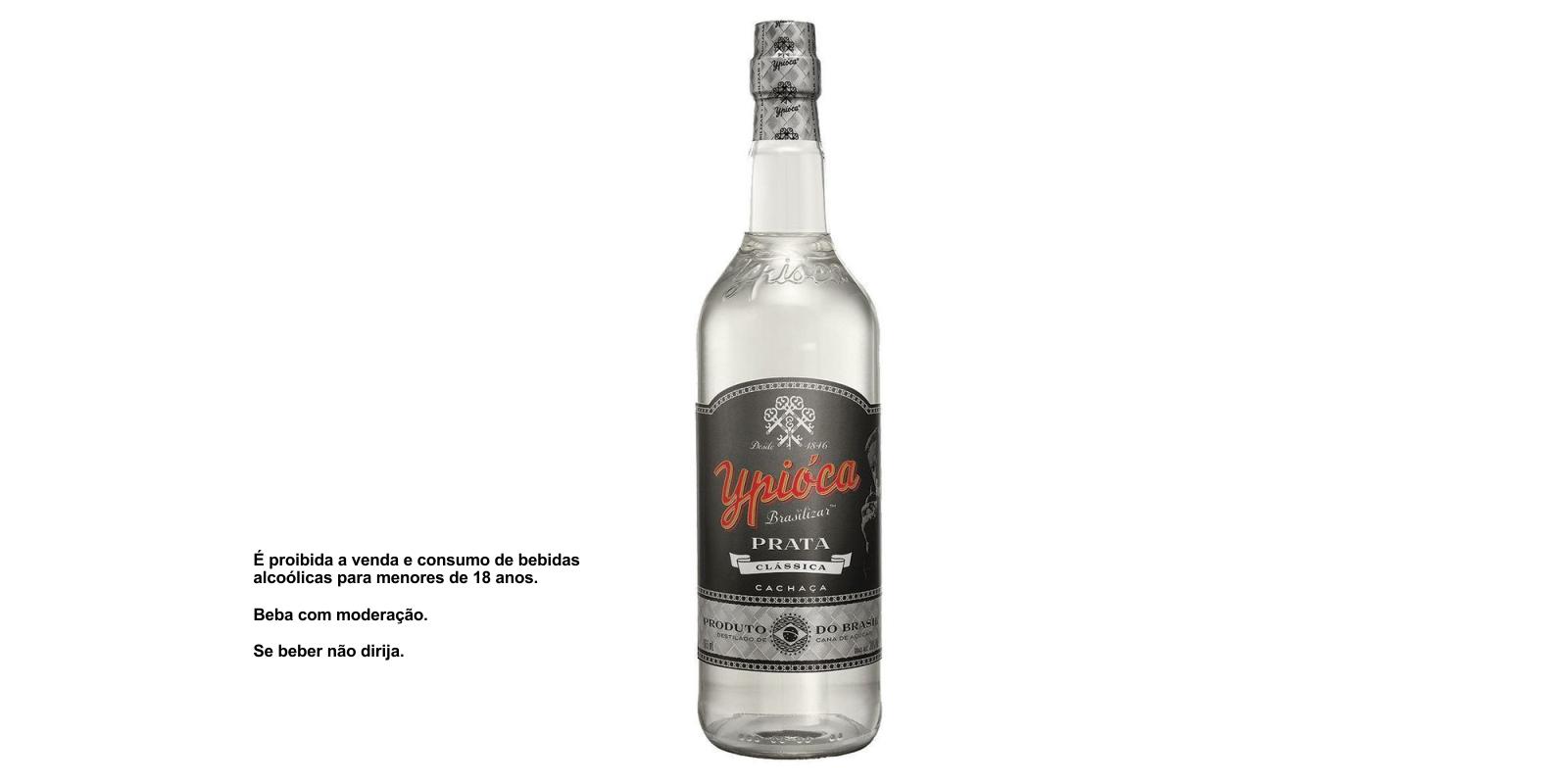 Cachaça Ypióca Prata (Dose) - Paolla Restaurante