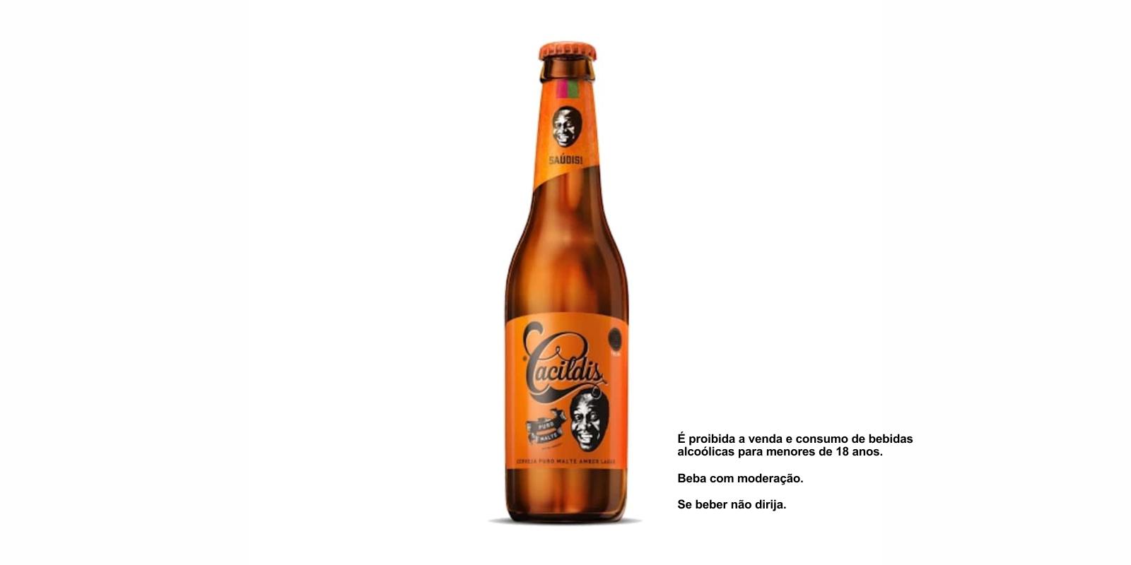 Cerveja Cacildis 600ml - Paolla Restaurante