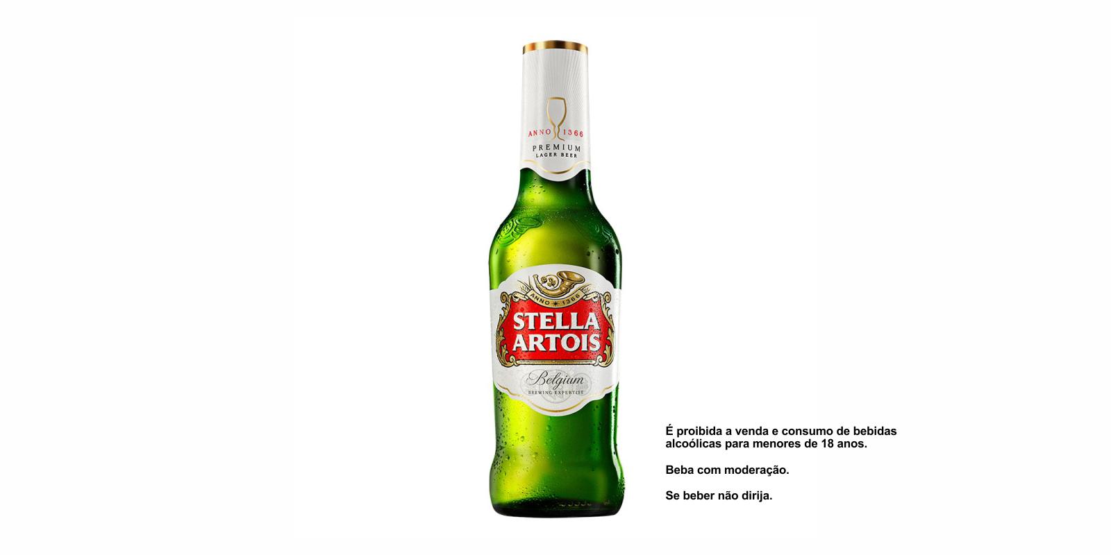 Cerveja Stella Artois Long Neck 275ml - Paolla Restaurante