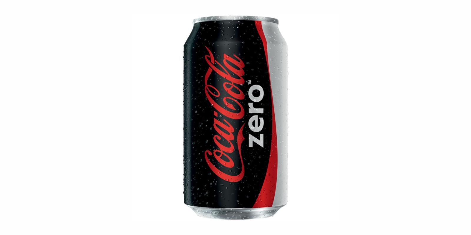 Coca-Cola Zero 350ml (Lata) - Paolla Restaurante